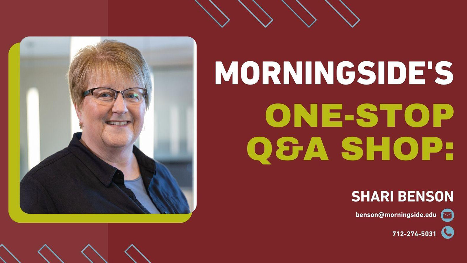 Mside One Stop Question & Answer Shop | Morningside University